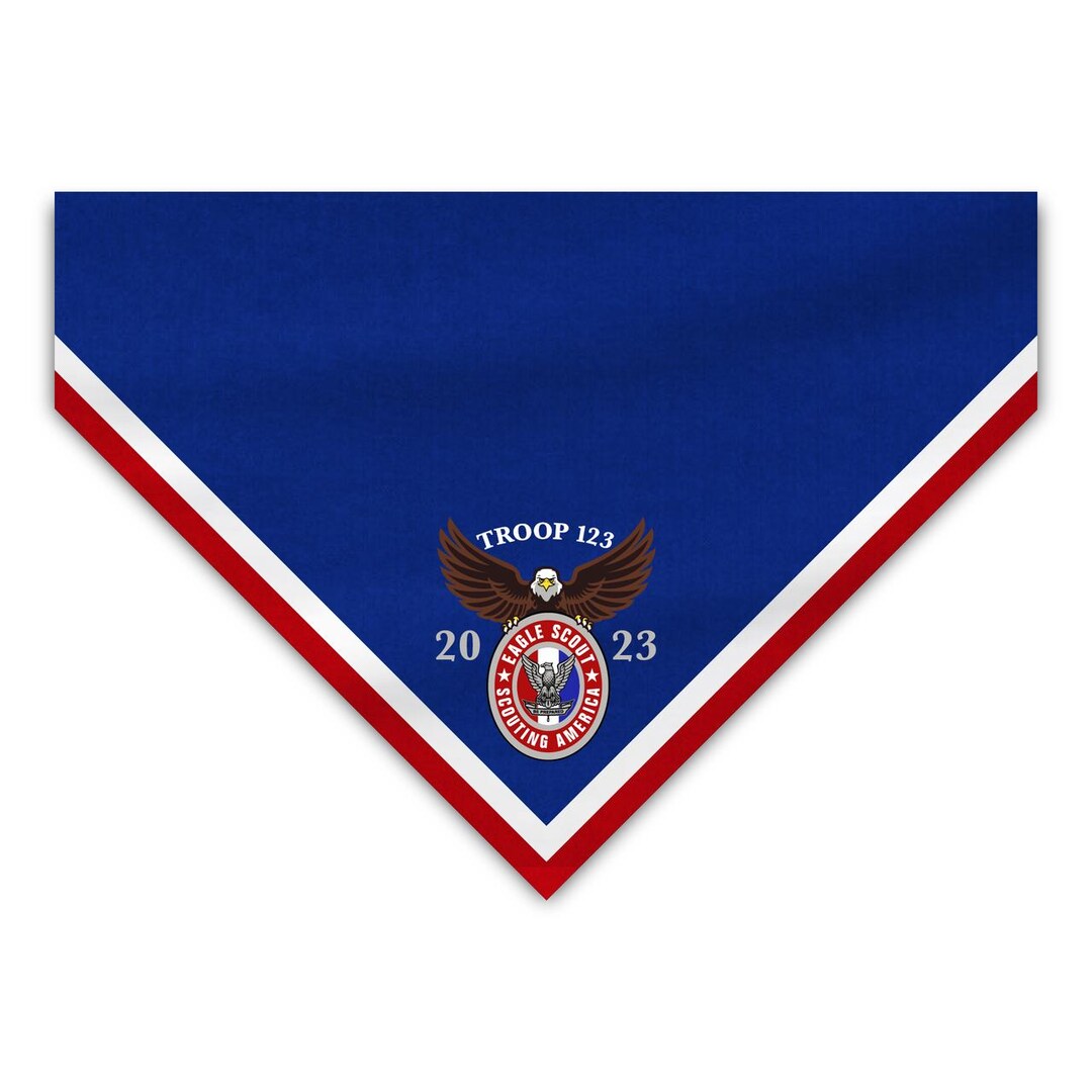 Eagle Scout Rank Embroidered Neckerchief (SP8807) - Etsy