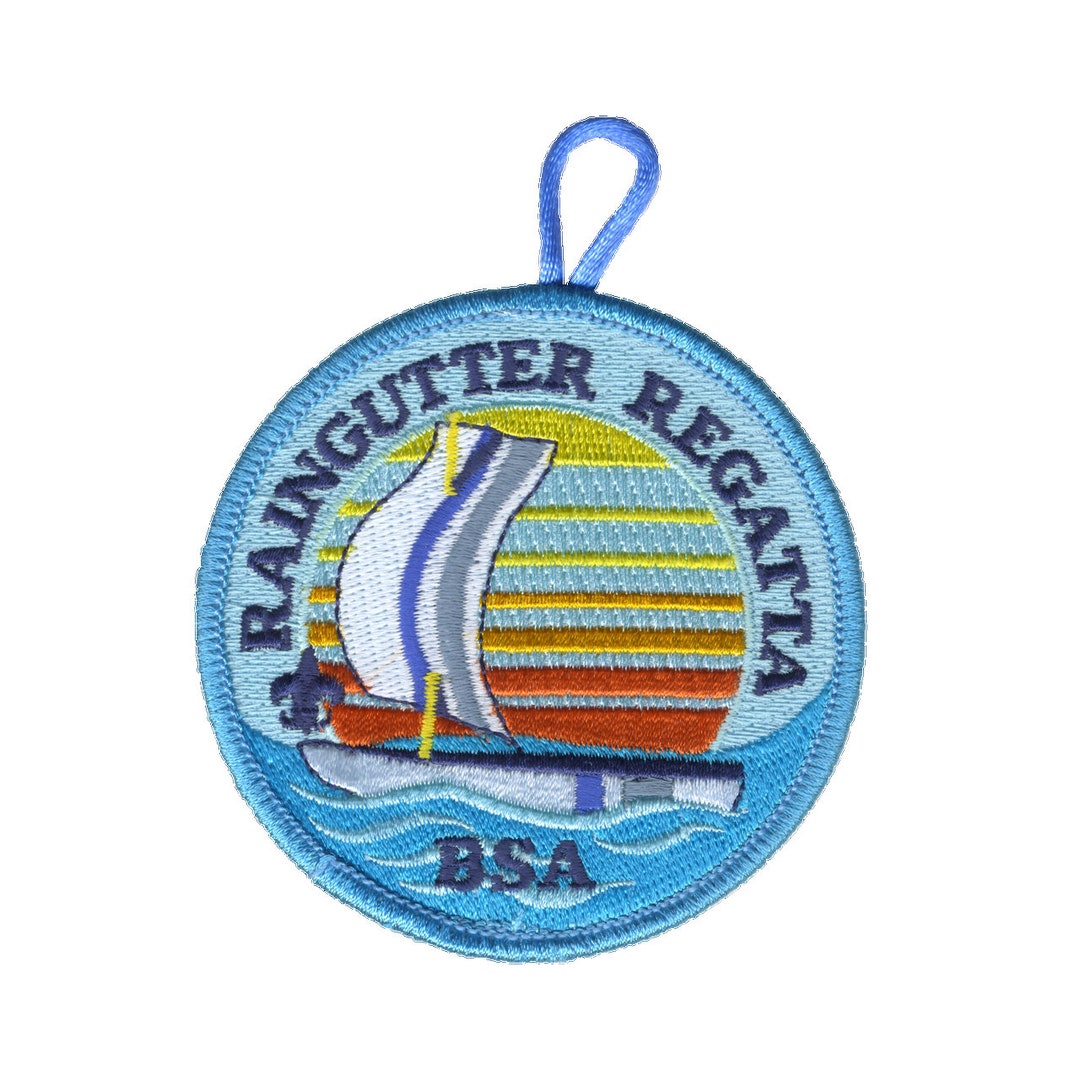 Rain Gutter Regatta Activity Patch Sail Design - Etsy