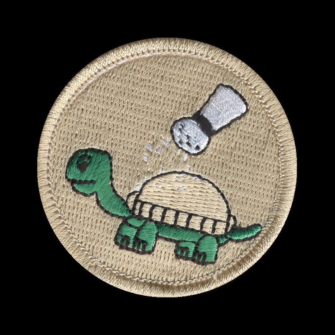 Salty Turtle Patrol Patch - Etsy