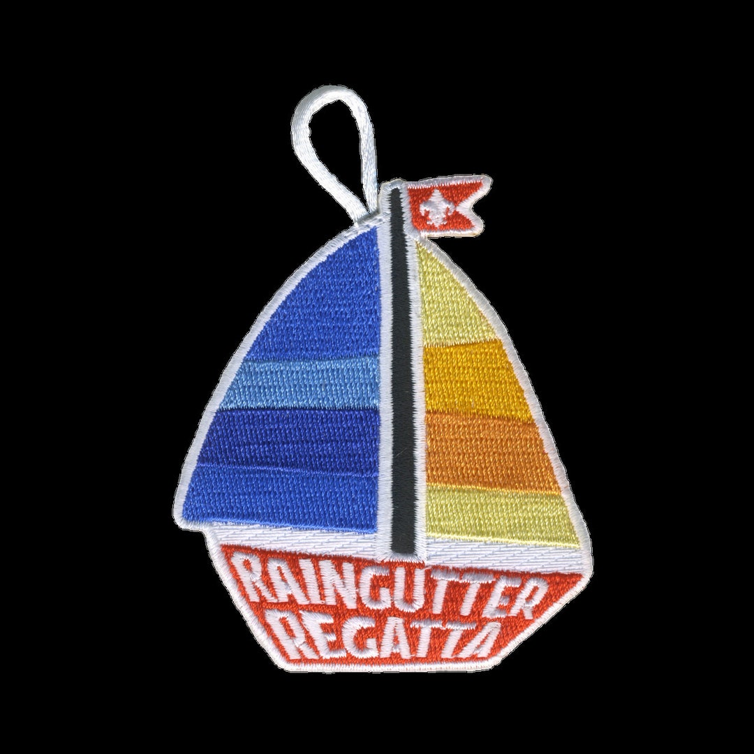 Rain Gutter Regatta Activity Patch Boat Design - Etsy