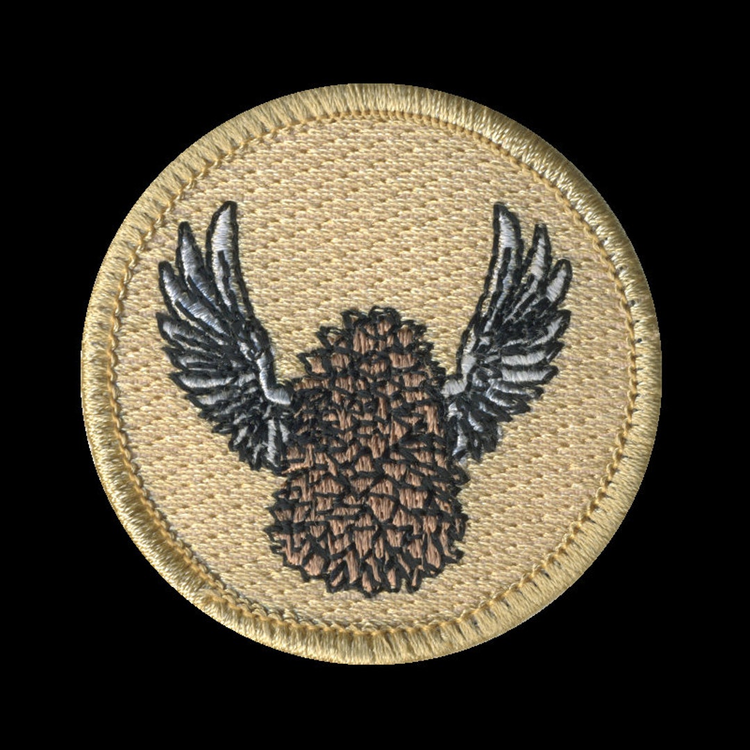 Soaring Pine Cone Patrol Patch - Etsy