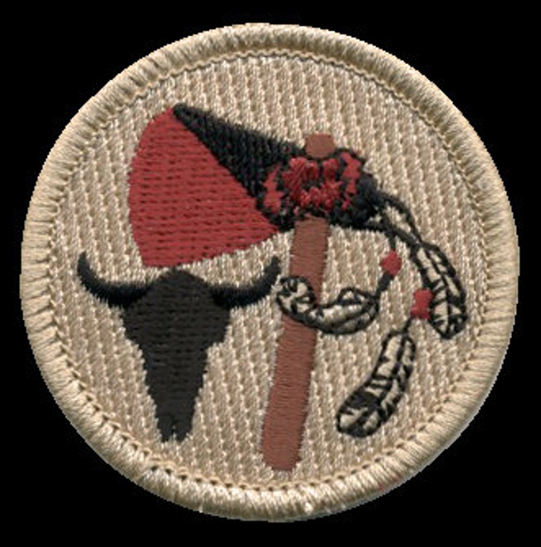 Tomahawk & Steer Patrol Patch - Etsy