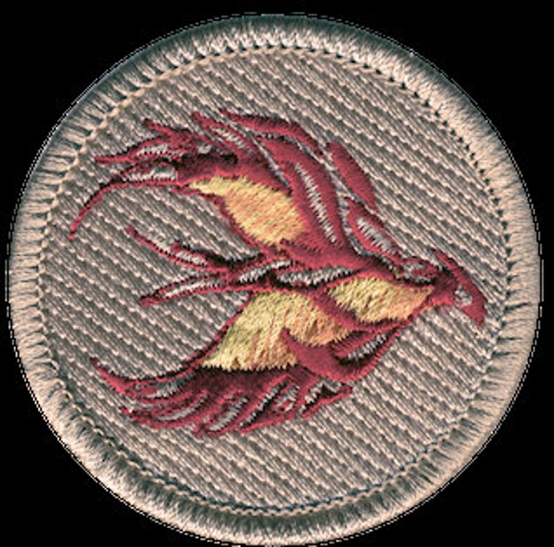Blazing Phoenix Patrol Patch - Etsy