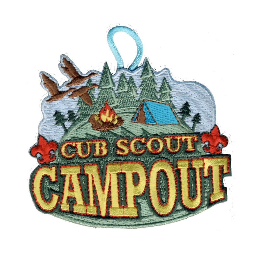 Cub Scout Campout Patch - Etsy