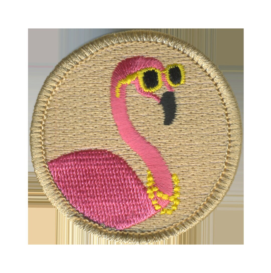 Fresh Flamingo Patrol Patch - Etsy