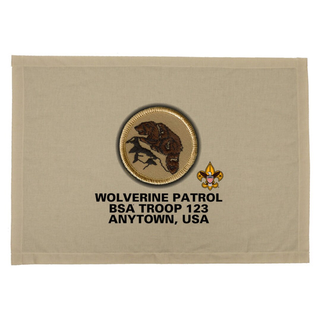 Custom Wolverine Patrol Patch Flag SP3232 - Etsy