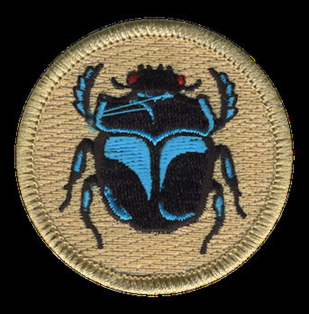 Blue Beetle Patrol Patch - Etsy