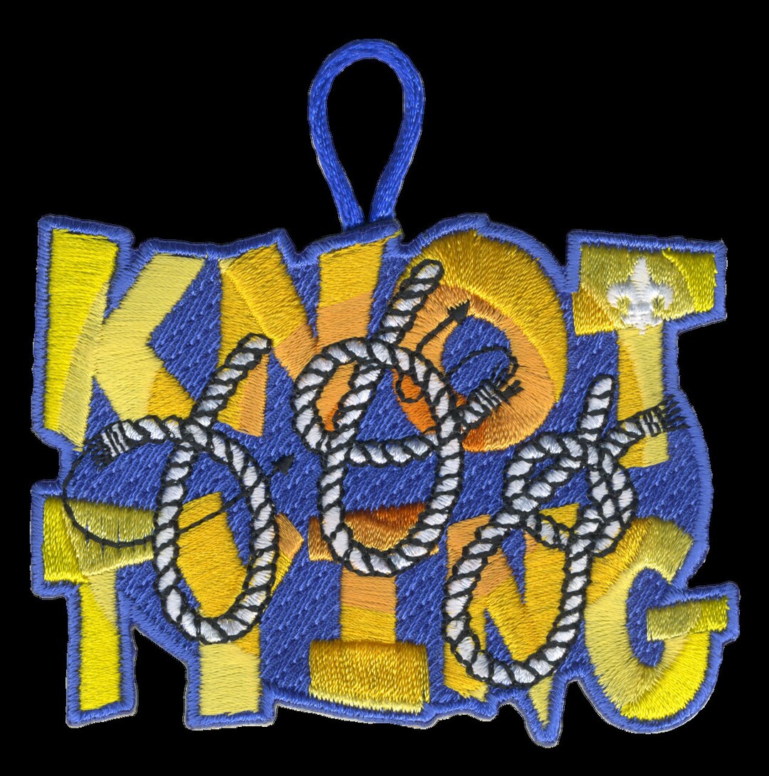 Knot Tying Activity Patch 3 Knots - Etsy