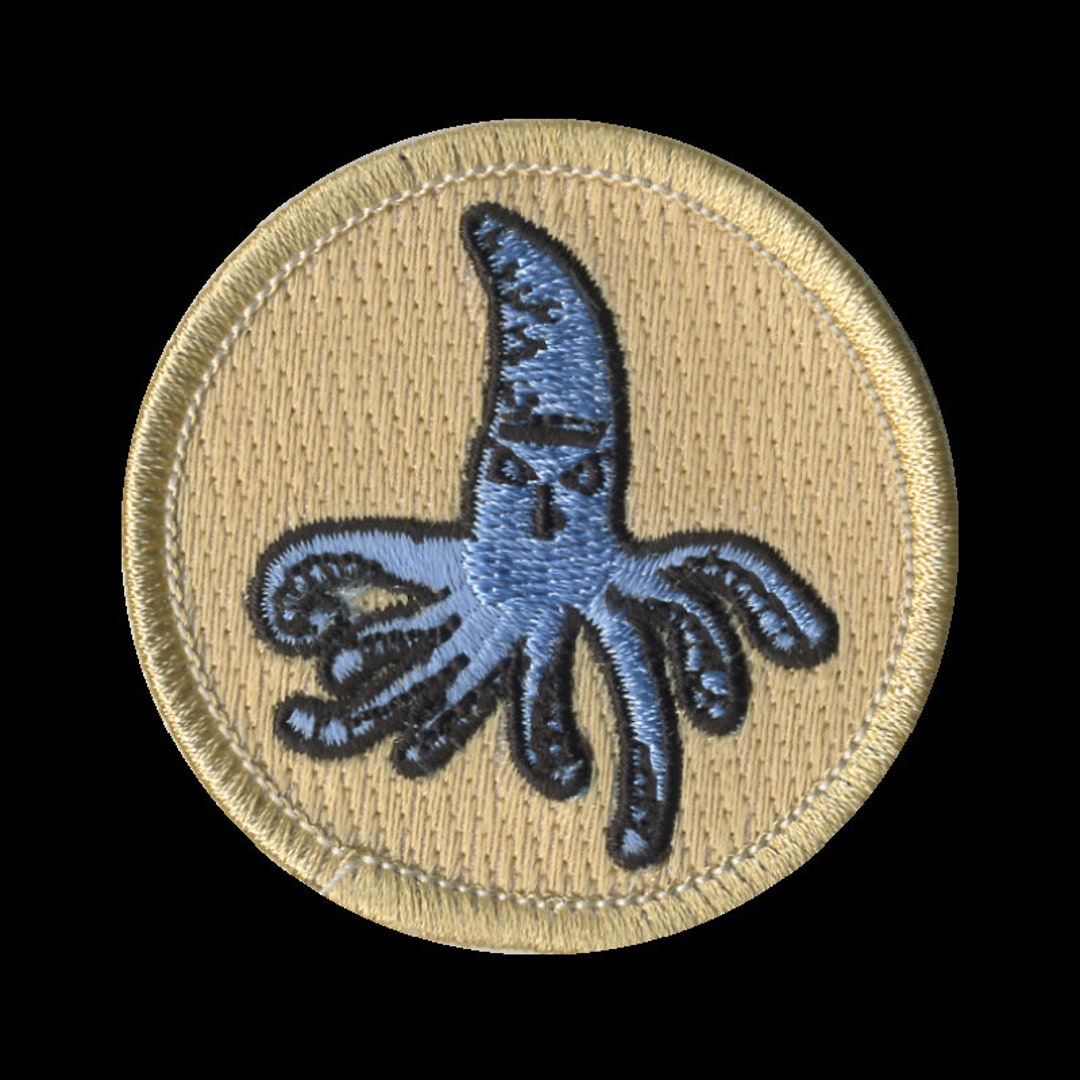 Squid Patrol Patch - Etsy