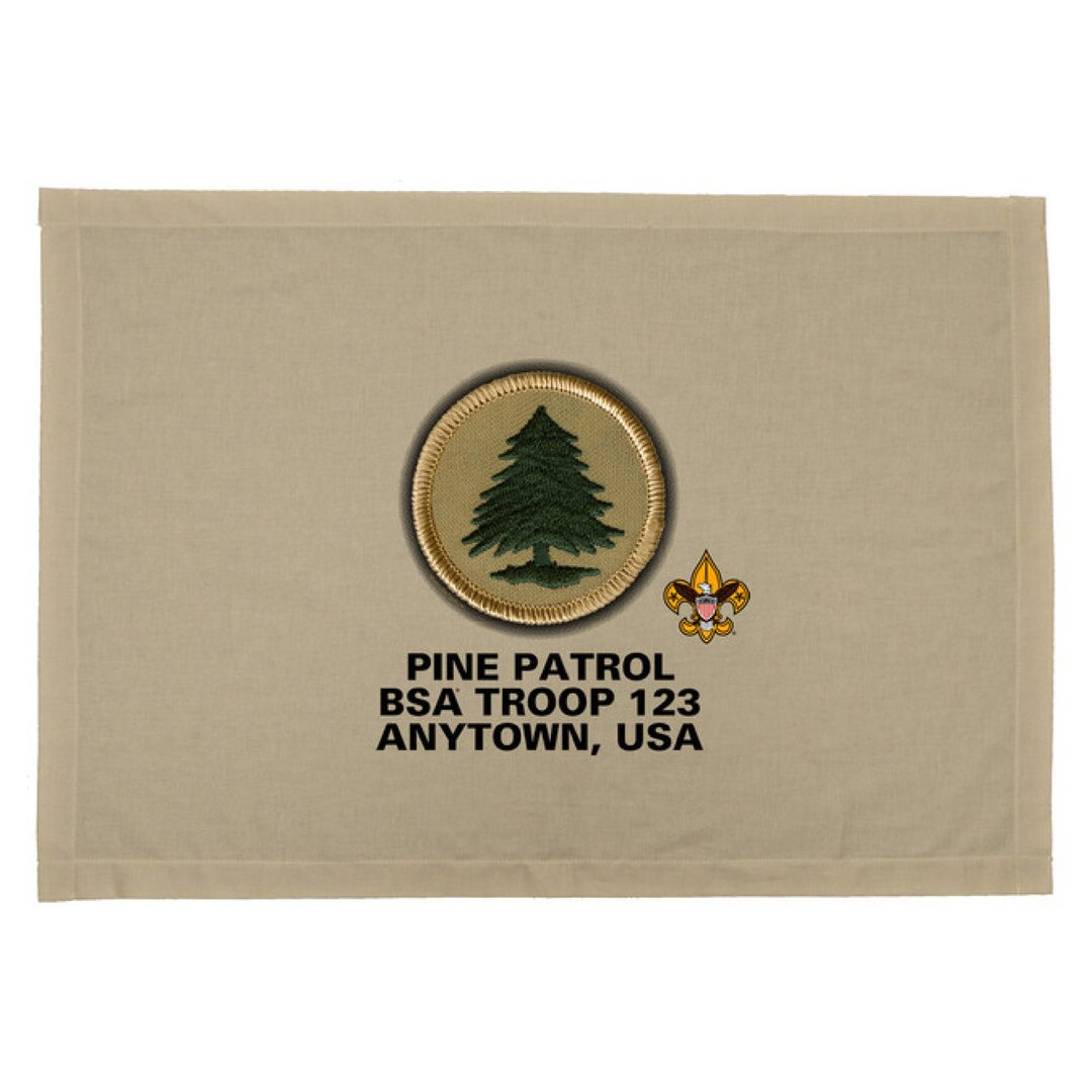 Custom Pine Tree Patrol Patch Flag SP3220 - Etsy