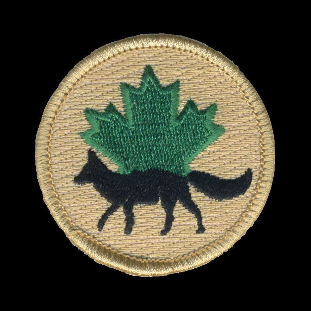 Leaf Fox Patrol Patch - Etsy