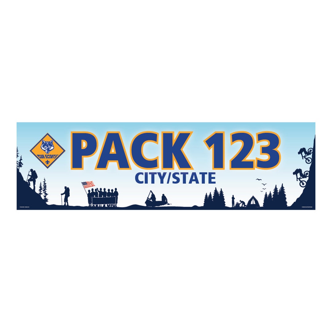 Custom Cub Scout Pack Vinyl Banner: Activities Promotion (28x8 Ft) - Etsy