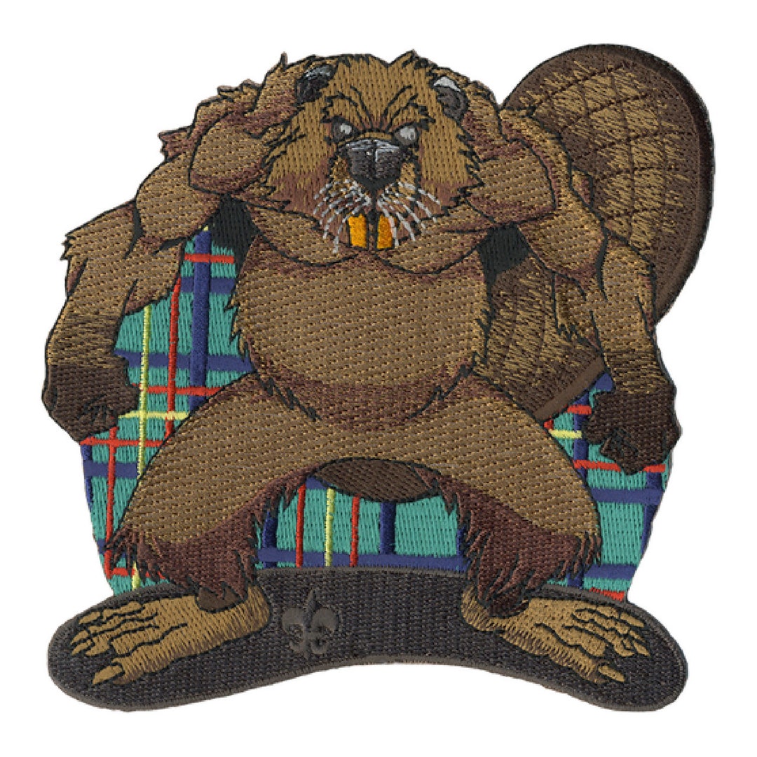 Wood Badge Tough Beaver Critter Patch - Etsy