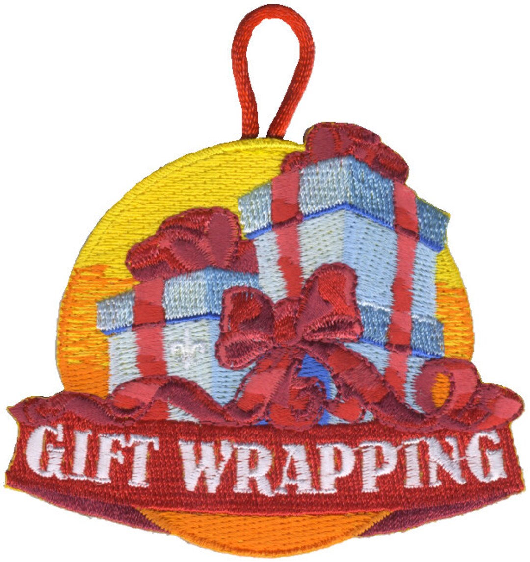 Gift Wrapping Activity Patch - Etsy