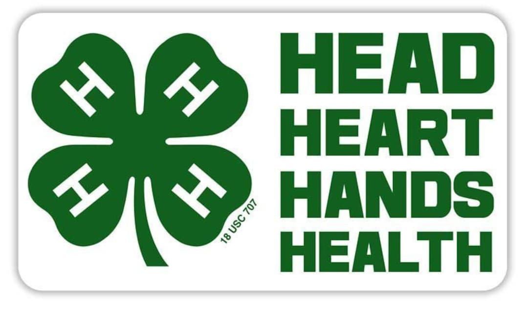 4-h's of the Pledge 4-H Sticker SP7621 - Etsy