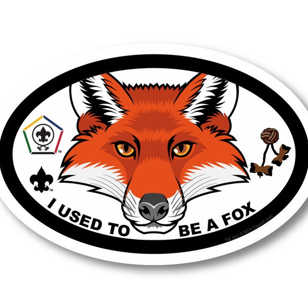 Wood Badge Fox - Etsy