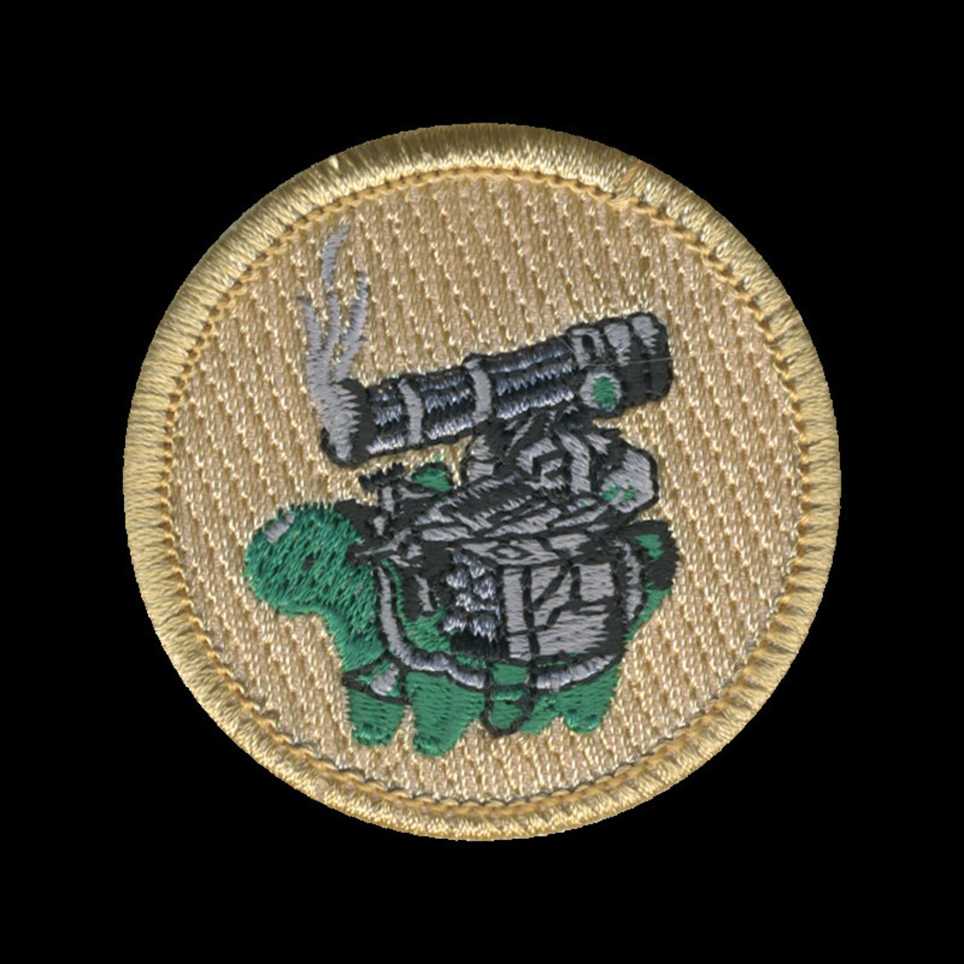 Cannon Turtle Patrol Patch - Etsy