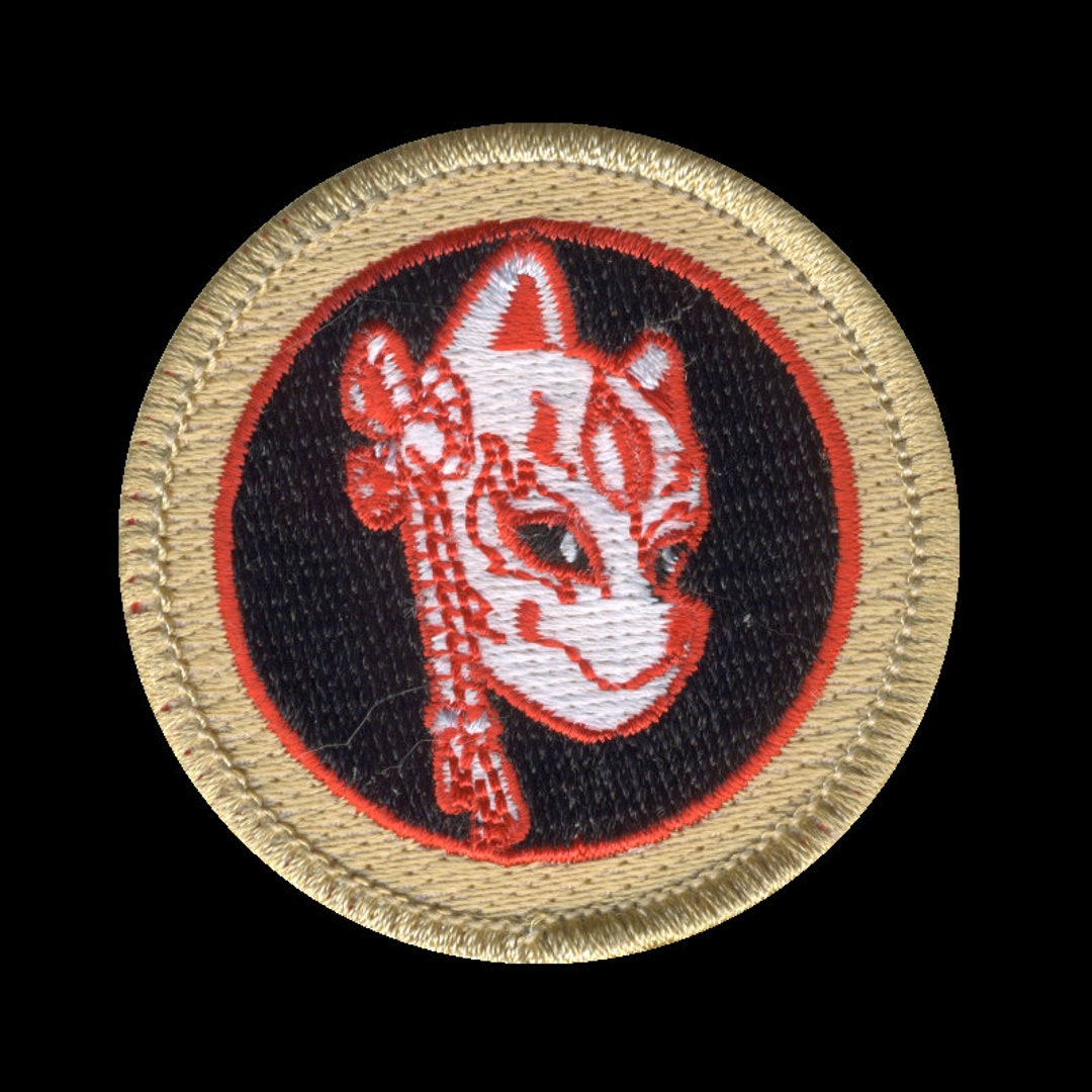 Kitsune Ghost Patrol Patch - Etsy