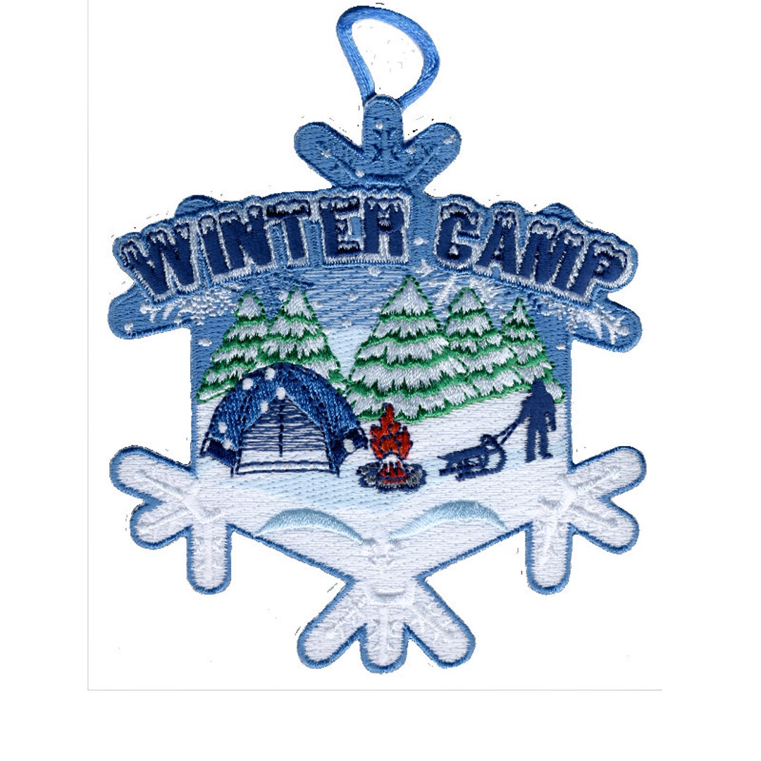 Winter Camp Activity Patch - Etsy