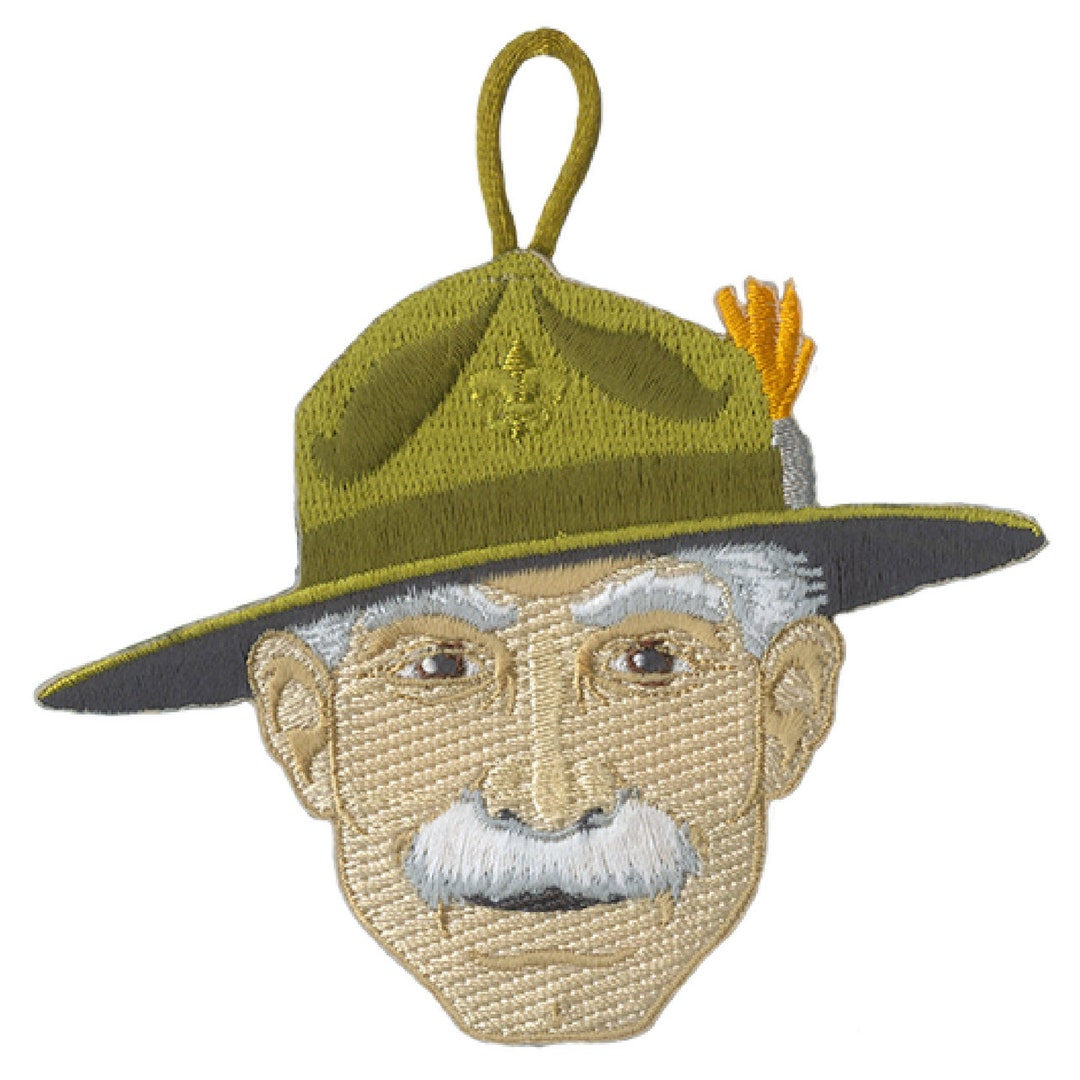 Baden Powell Head Patch - Etsy