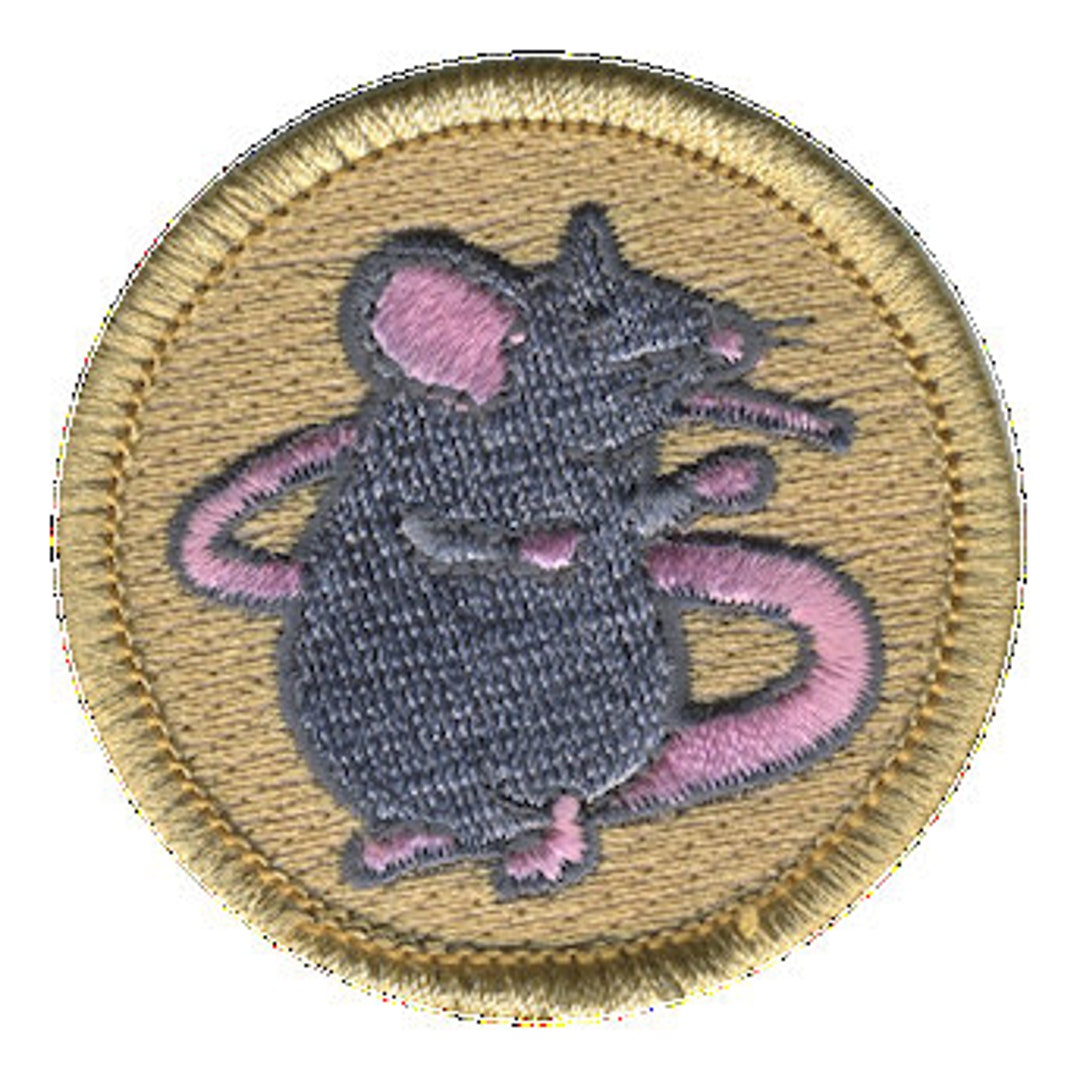 Mouse Rat Patrol Patch - Etsy