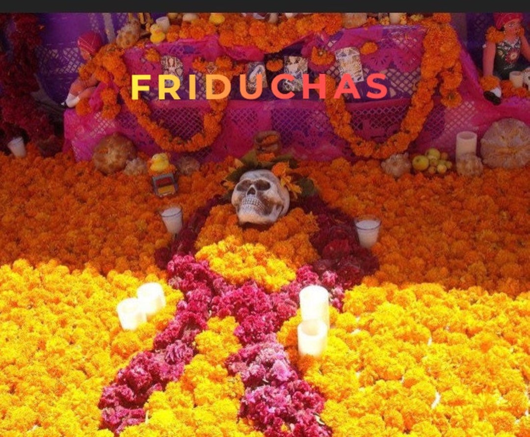 Marigold Garlands FROM MEXICO for Day of the Dead, Dia De Los Muerto ...