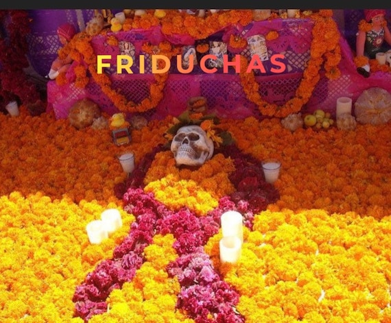 Marigold Garlands FROM MEXICO for Day of the Dead Dia De Los - Etsy