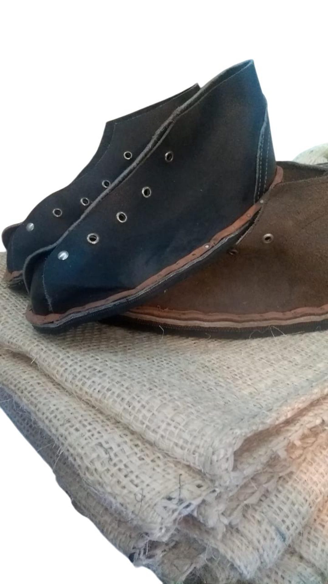 Artisan Mexican Handmade Leather Shoes With Tire Soles - Mexican ...