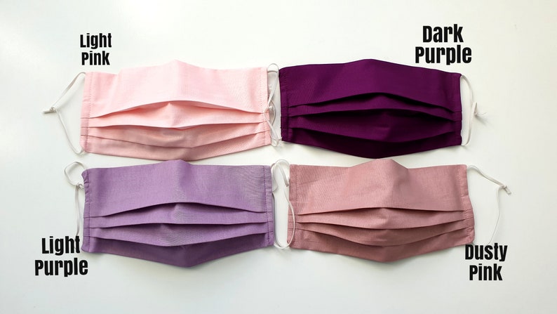 Face Mask W Filter Pocket Many Colours to Choose From Fabric - Etsy