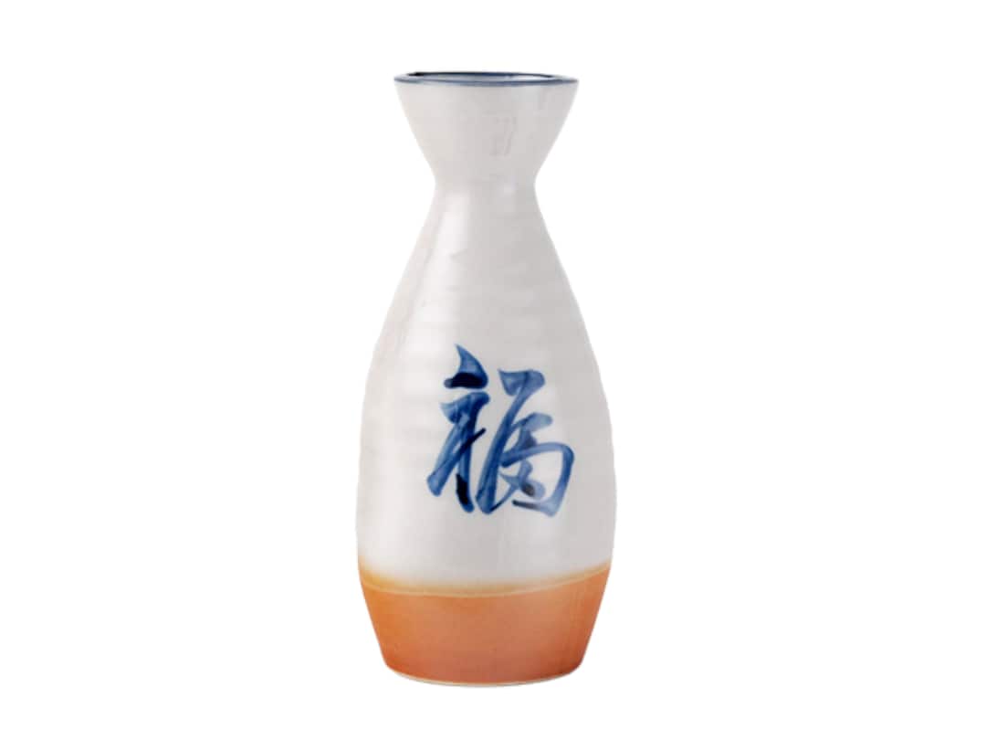 Japanese Minoyaki Porcelain 2 Go Sake Bottle Tokkuri 10 Fl Oz Hot or Cold Sake Made in Japan - Etsy