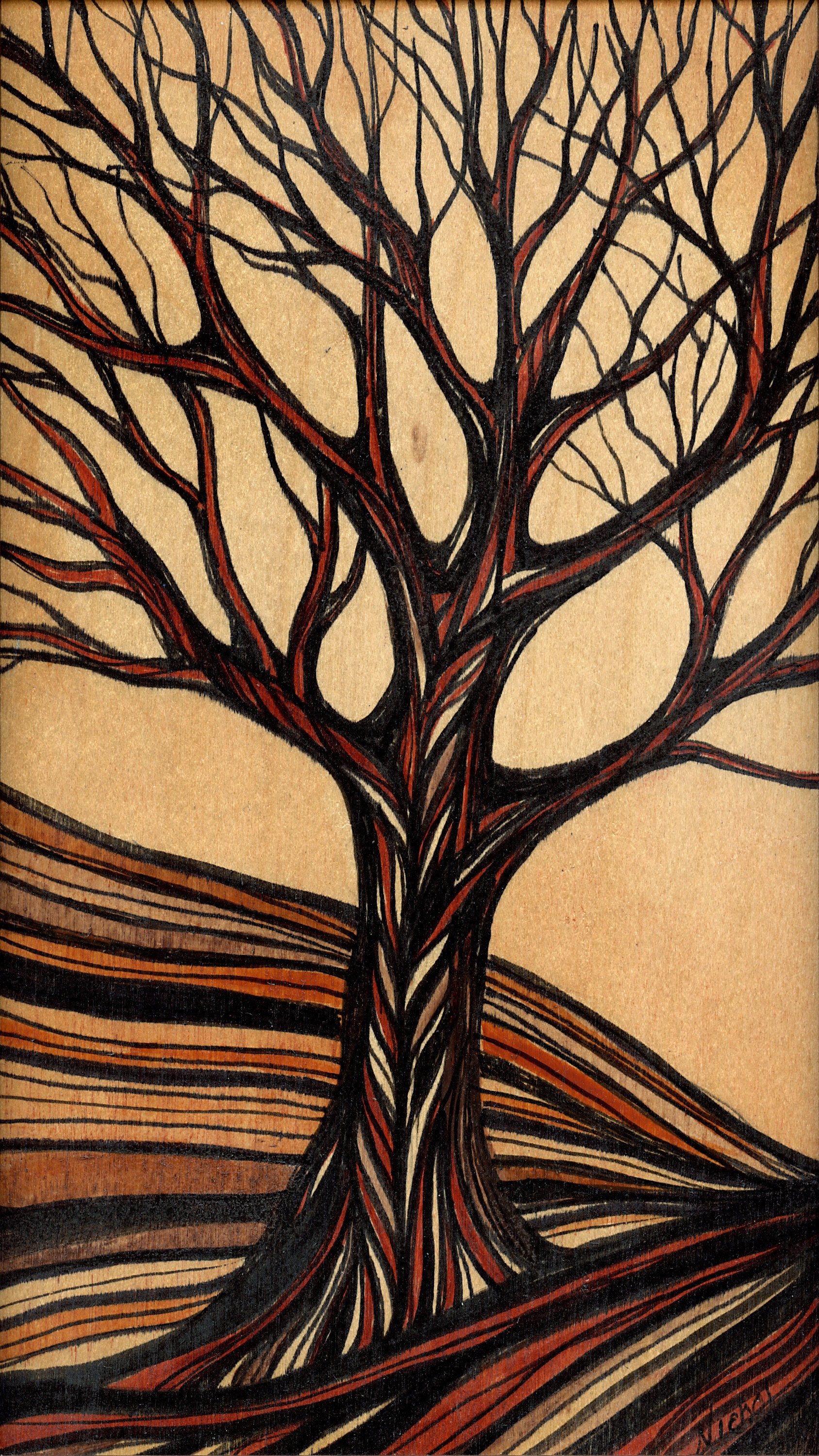Linear Tree - Etsy
