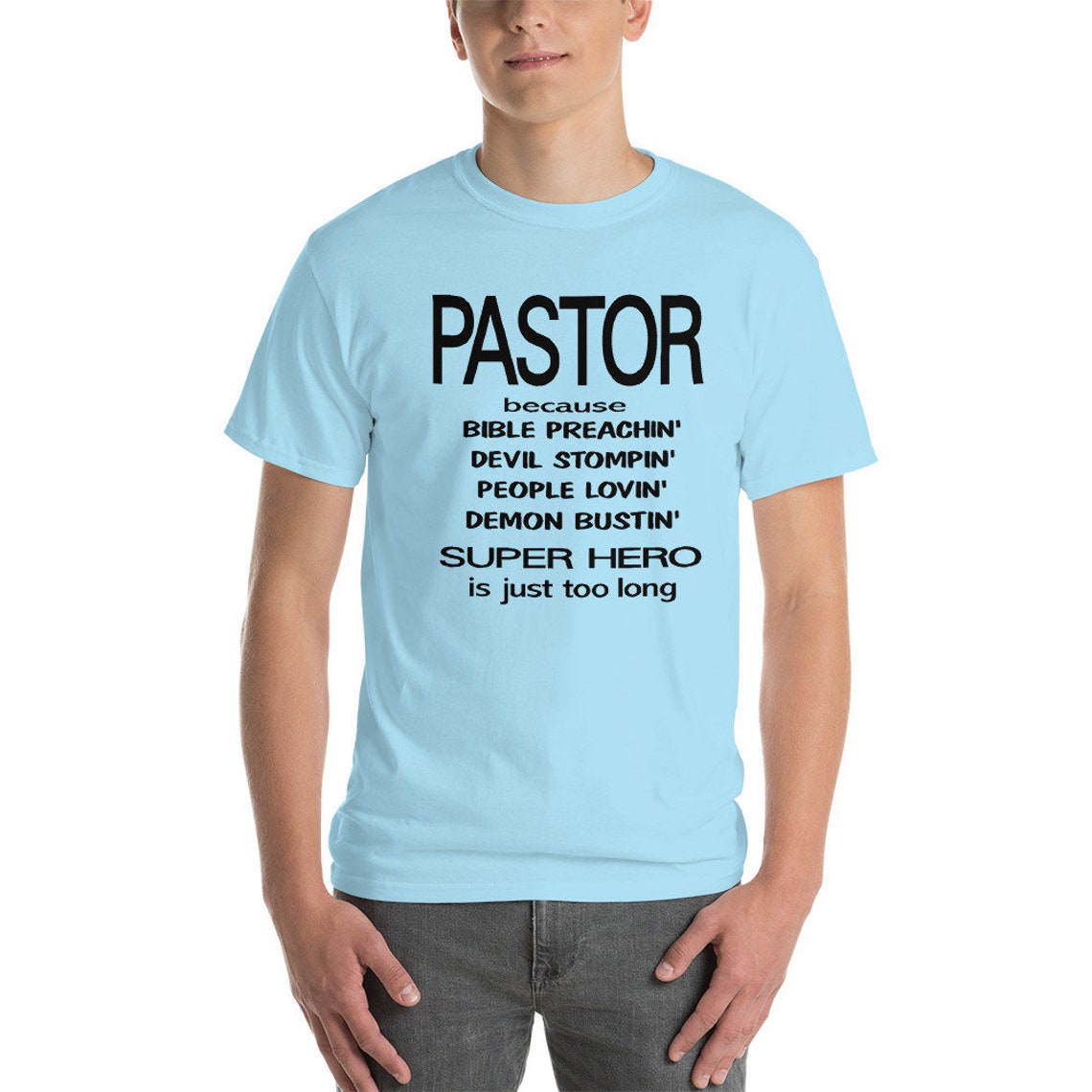 Pastor Appreciation T Shirt Pastor Because Bible Preachin Devil