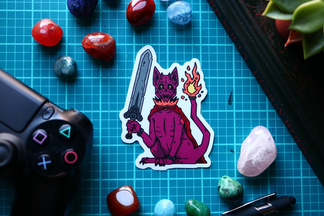 Erdtree Burial Watchdog - Elden Ring Vinyl Die-cut Sticker - Etsy