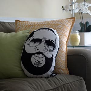 RICK ROSS Hip Hop Throw Pillow ILLOW Large Decorative Throw Pillow ...