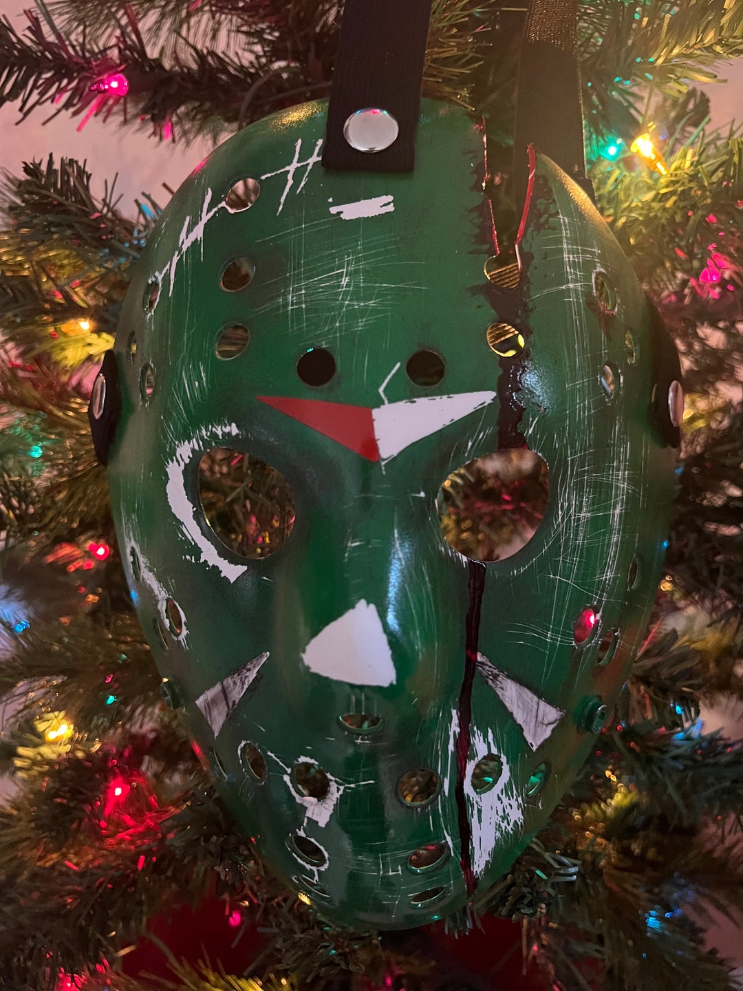 13X Studios Christmas Jason Part 5 Hallucination Custom Hockey - Etsy