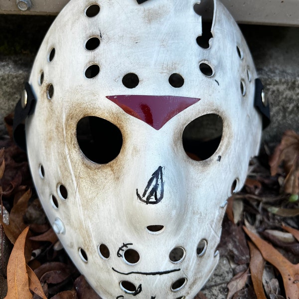 Jason Hockey Mask - Etsy