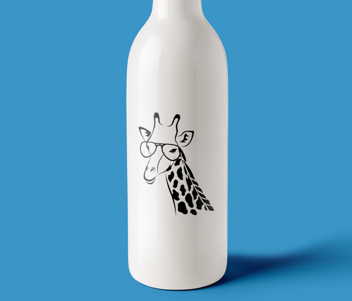 Giraffe Decal Etsy