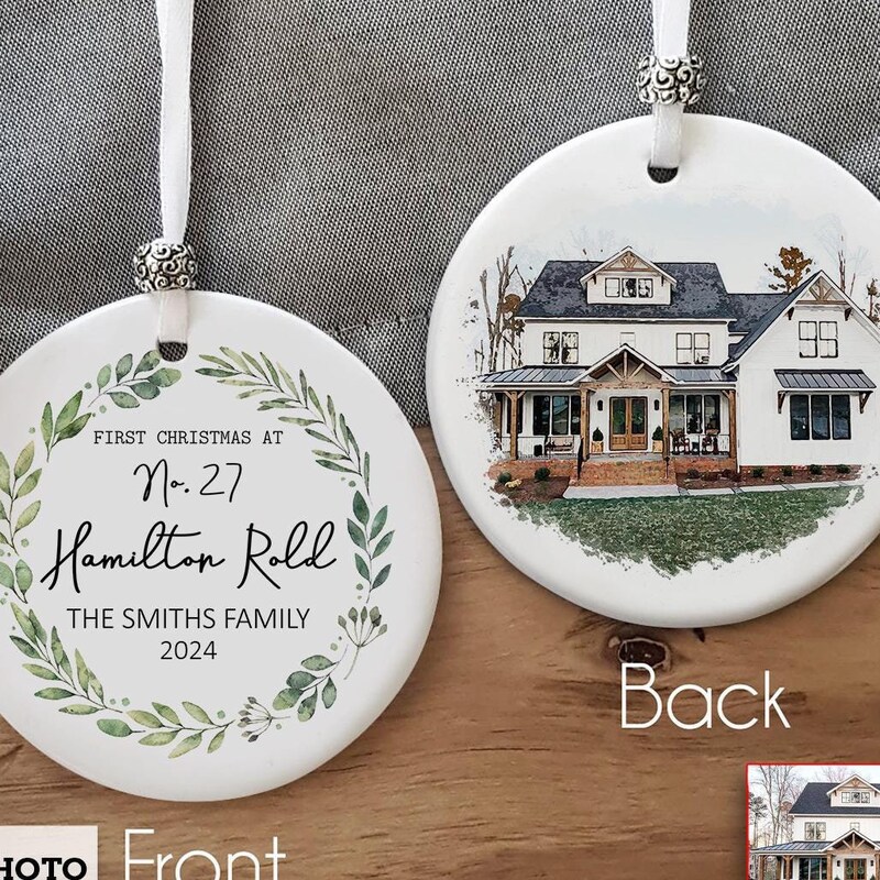 First House Ornament - Etsy
