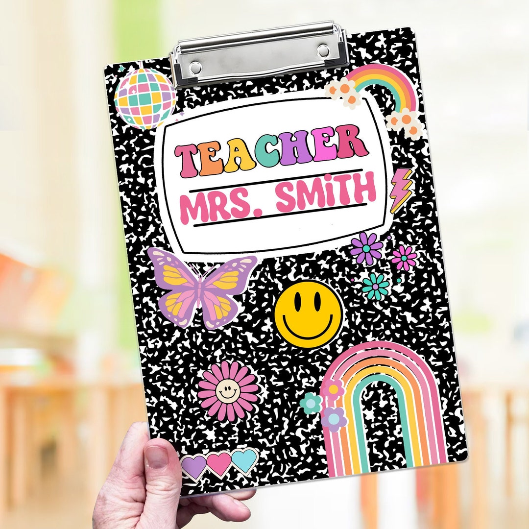 Back to School Teacher Gifts, Personalized Teacher Clipboard, Custom ...
