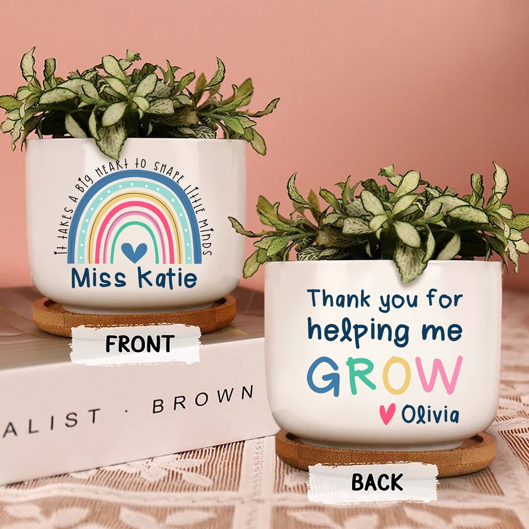 Personalized Teacher Appreciation Gift,thank You Gift for Teacher ...