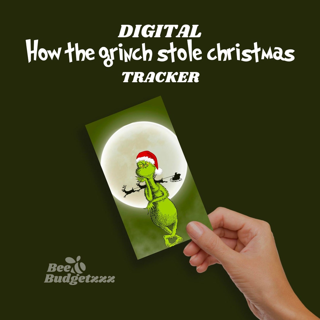 DIGITAL Grinch Tracker (Download Now) - Etsy