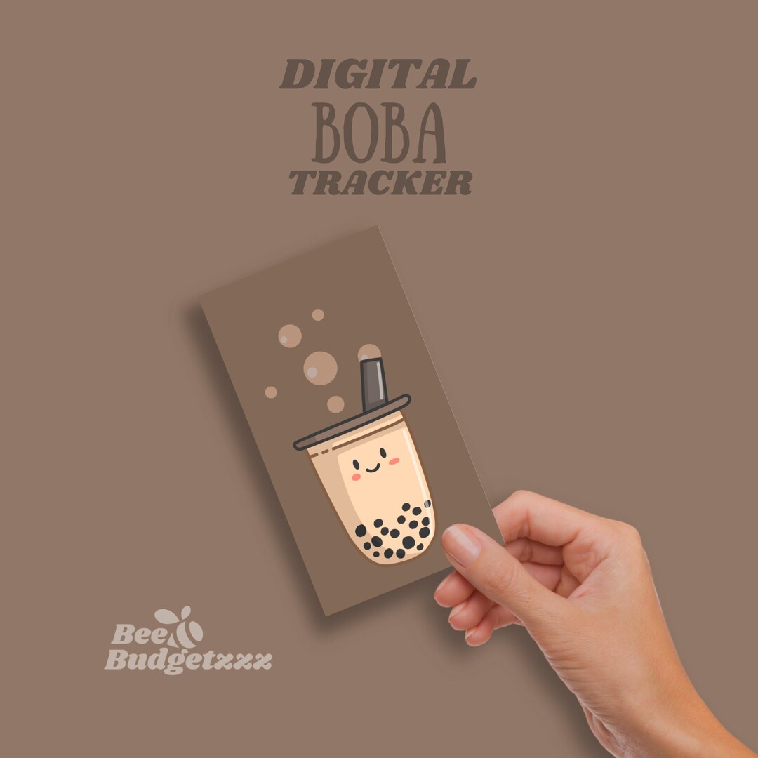 DIGITAL Boba Tracker - Etsy