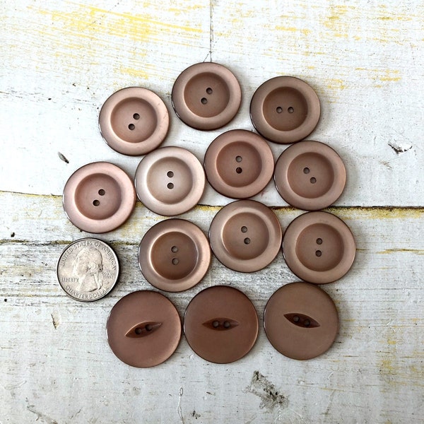 Taupe Buttons - Etsy