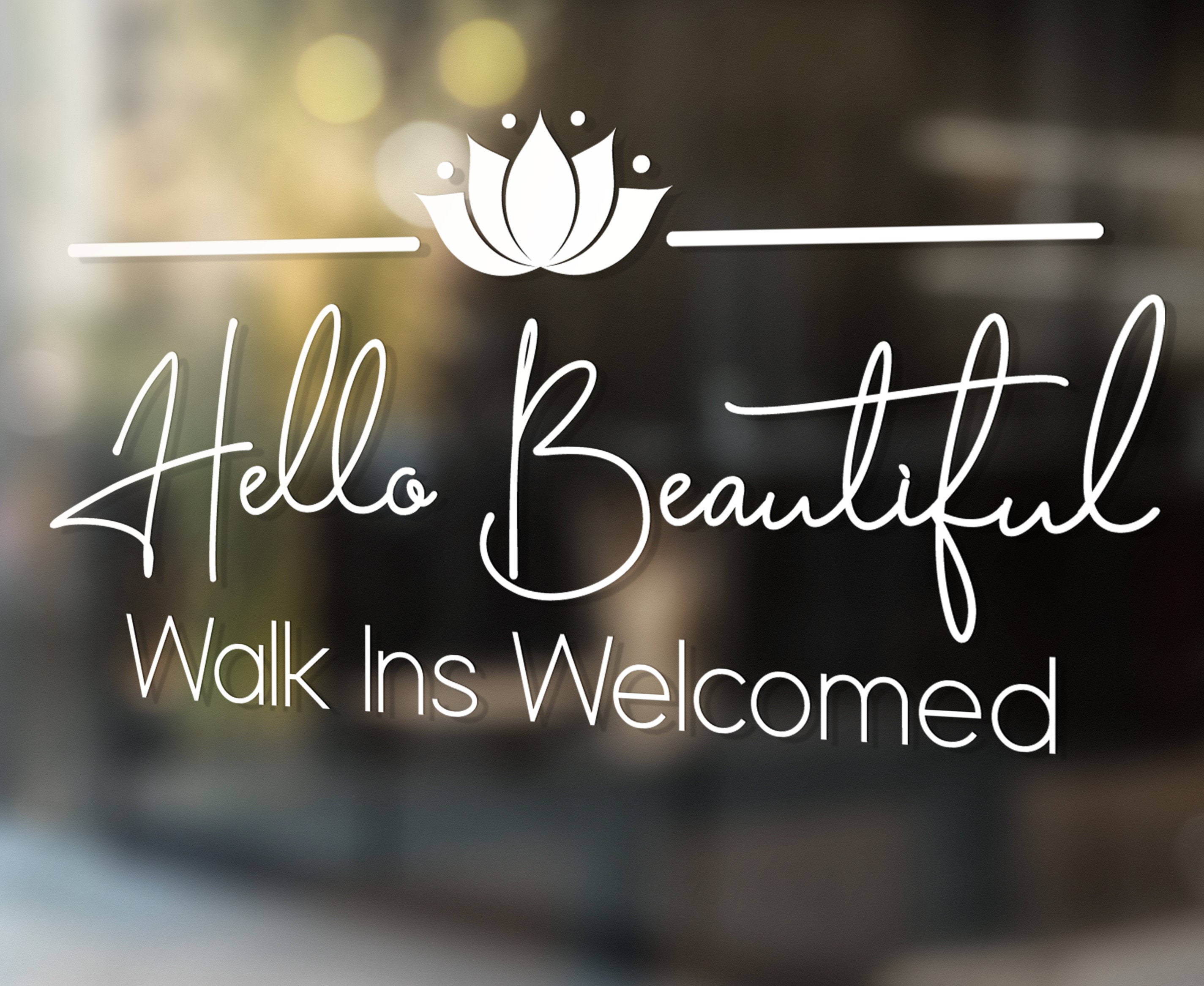 Hair Salon Signs For Welcome