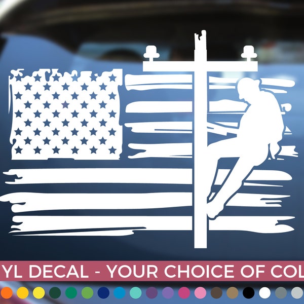 Lineman Truck Decal - Etsy