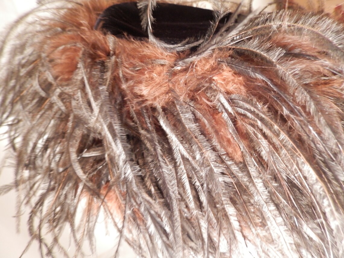 Rare Early Flag Label Robert Dudley 1940's Ostrich Feather - Etsy