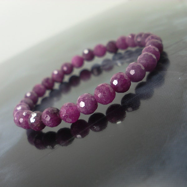Ruby Bracelet - Etsy