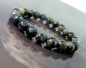 Llanite Rhyolite Que Sera Natural Gemstone Bracelet - Etsy UK