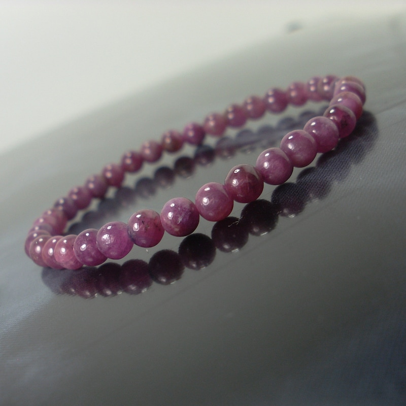 Ruby Bracelet - Etsy