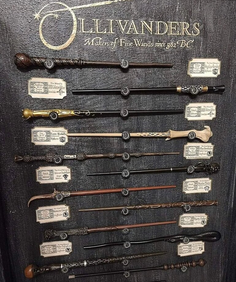 Harry Potter Wands With Names